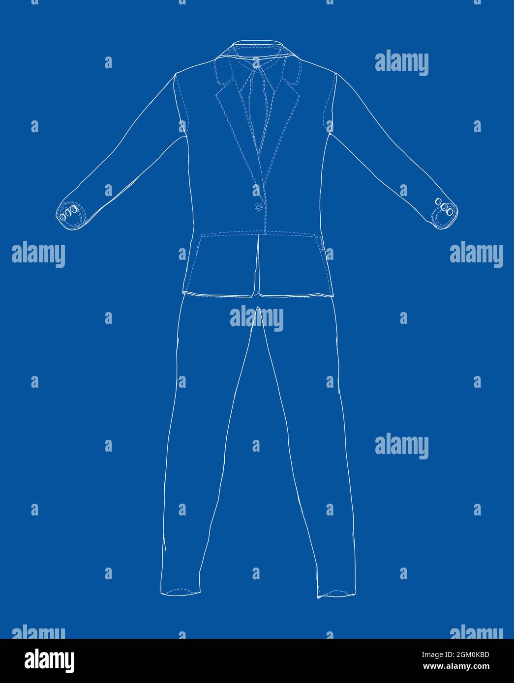 Male elegant suit. Vector Stock Vector Image & Art - Alamy