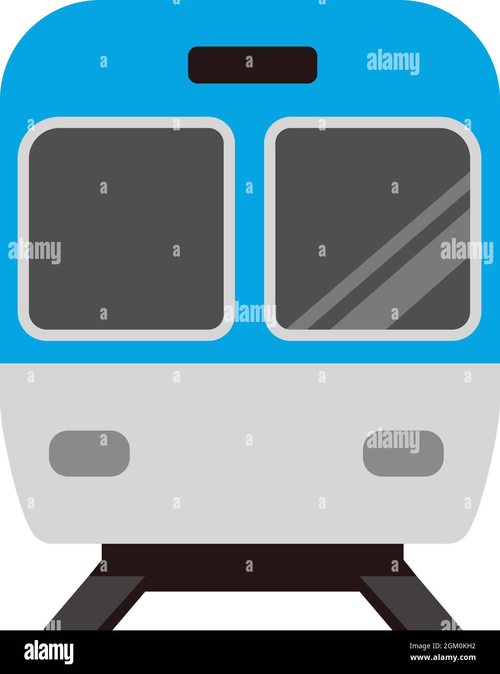 Train icon (front view) vector illustration Stock Vector Image & Art ...