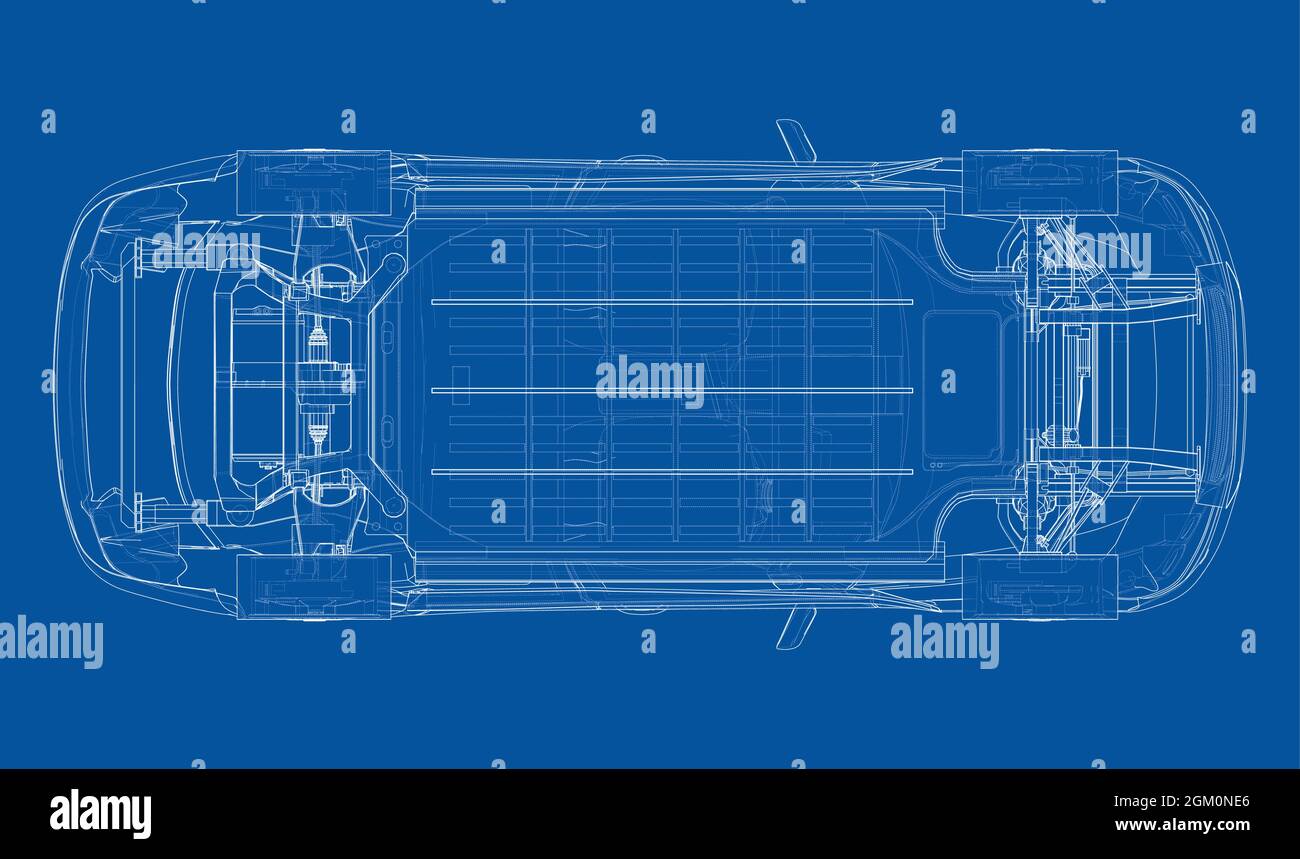 Electric Vehicle Sketch. Vector Stock Vector Image & Art - Alamy