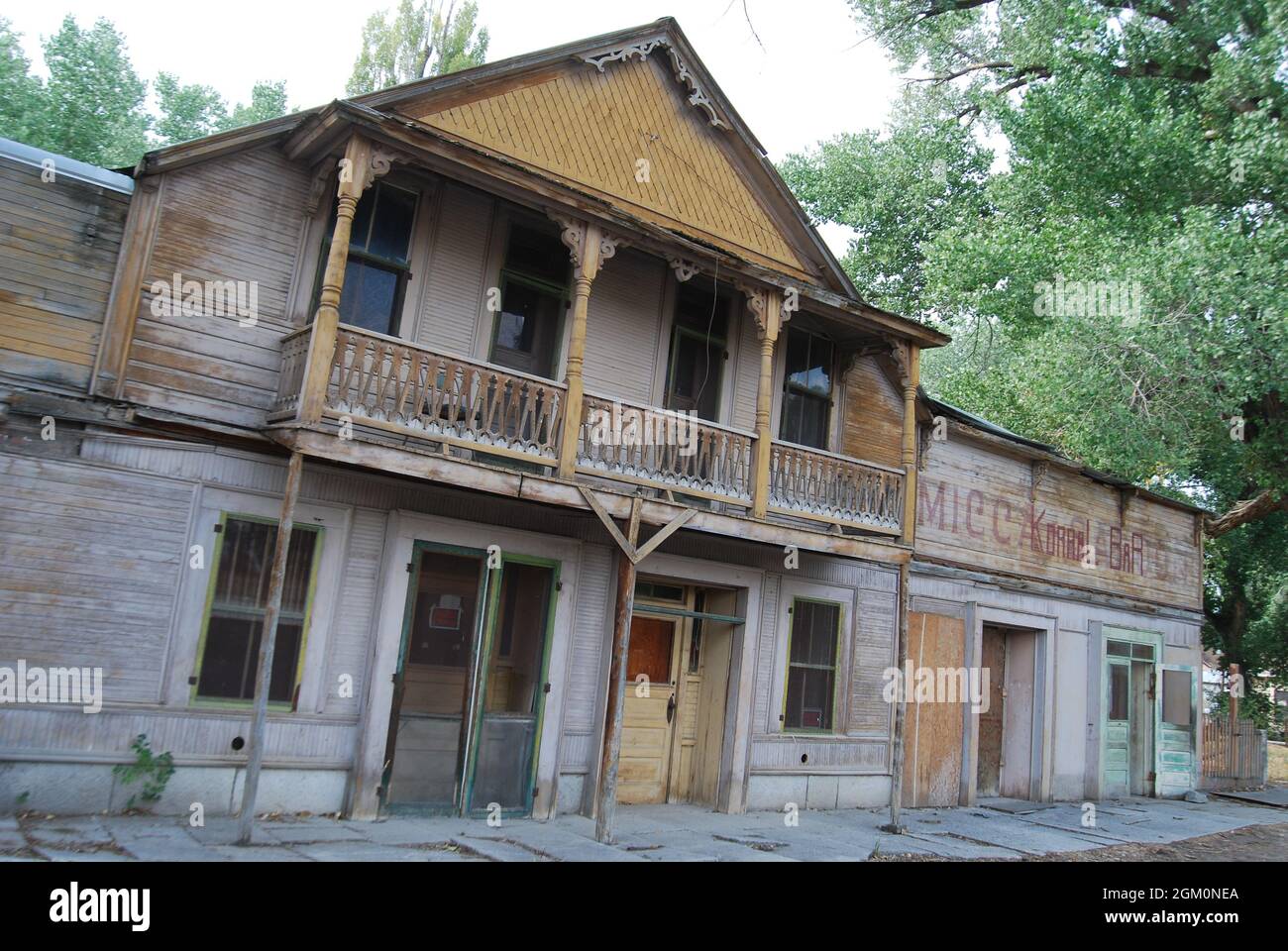 Ghost town remains in Paradise Valley, Nevada Stock Photo - Alamy