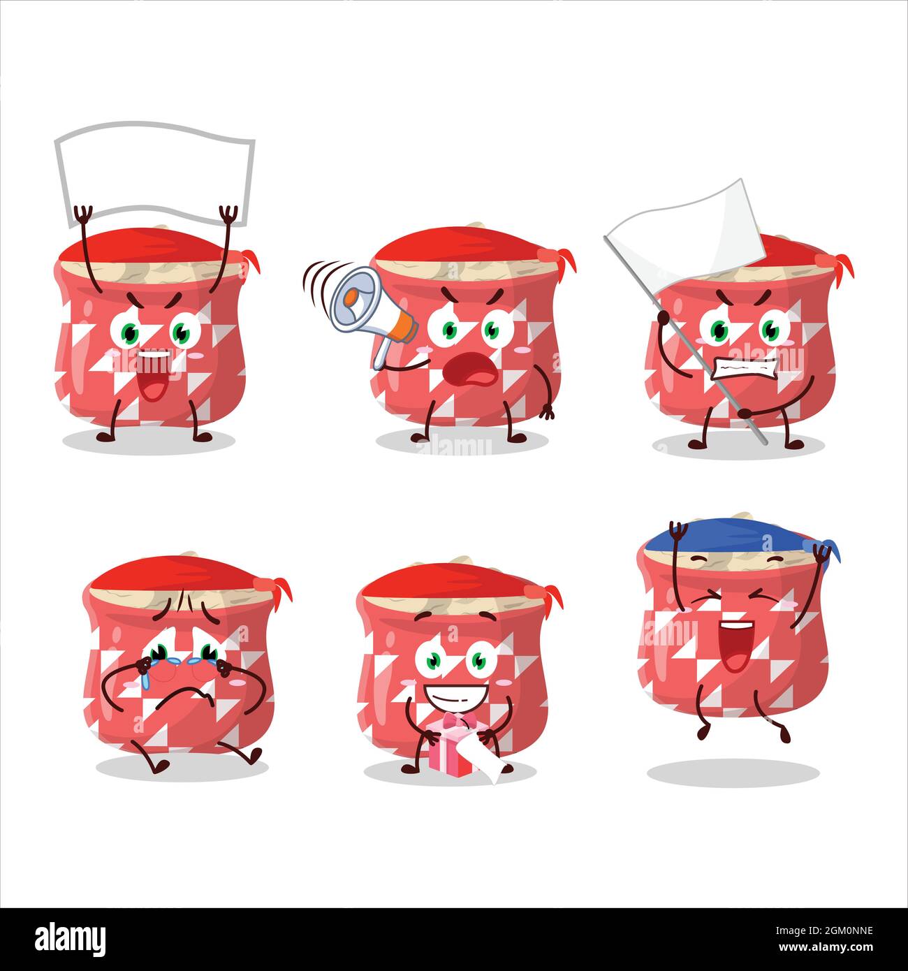 Mascot design style of dried ginger character as an attractive ...