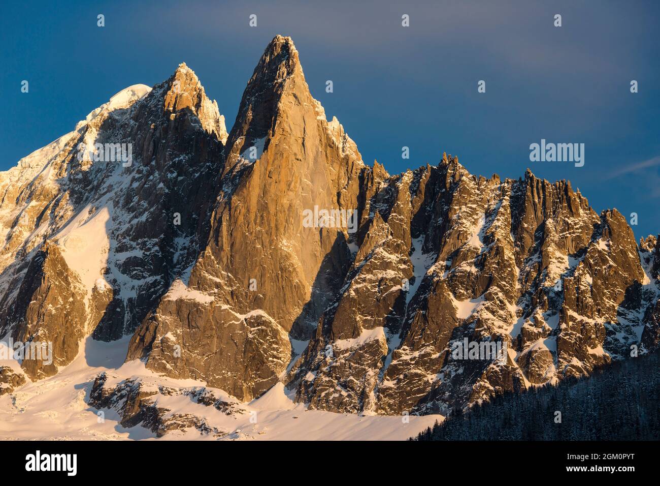 Aiguille verte les drus hi-res stock photography and images - Alamy