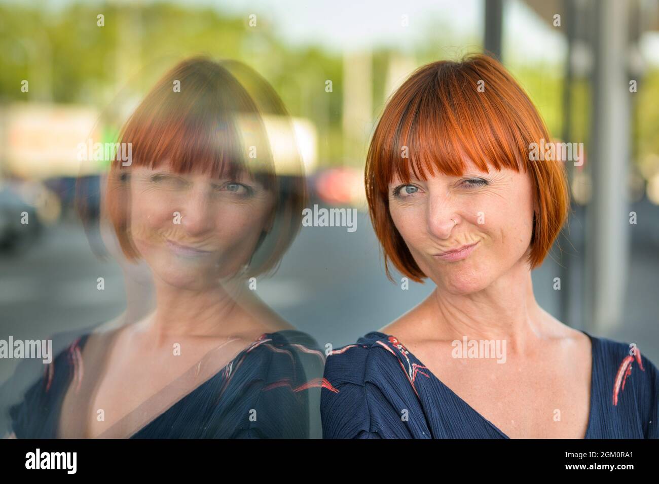 Dubious look hi-res stock photography and images - Alamy