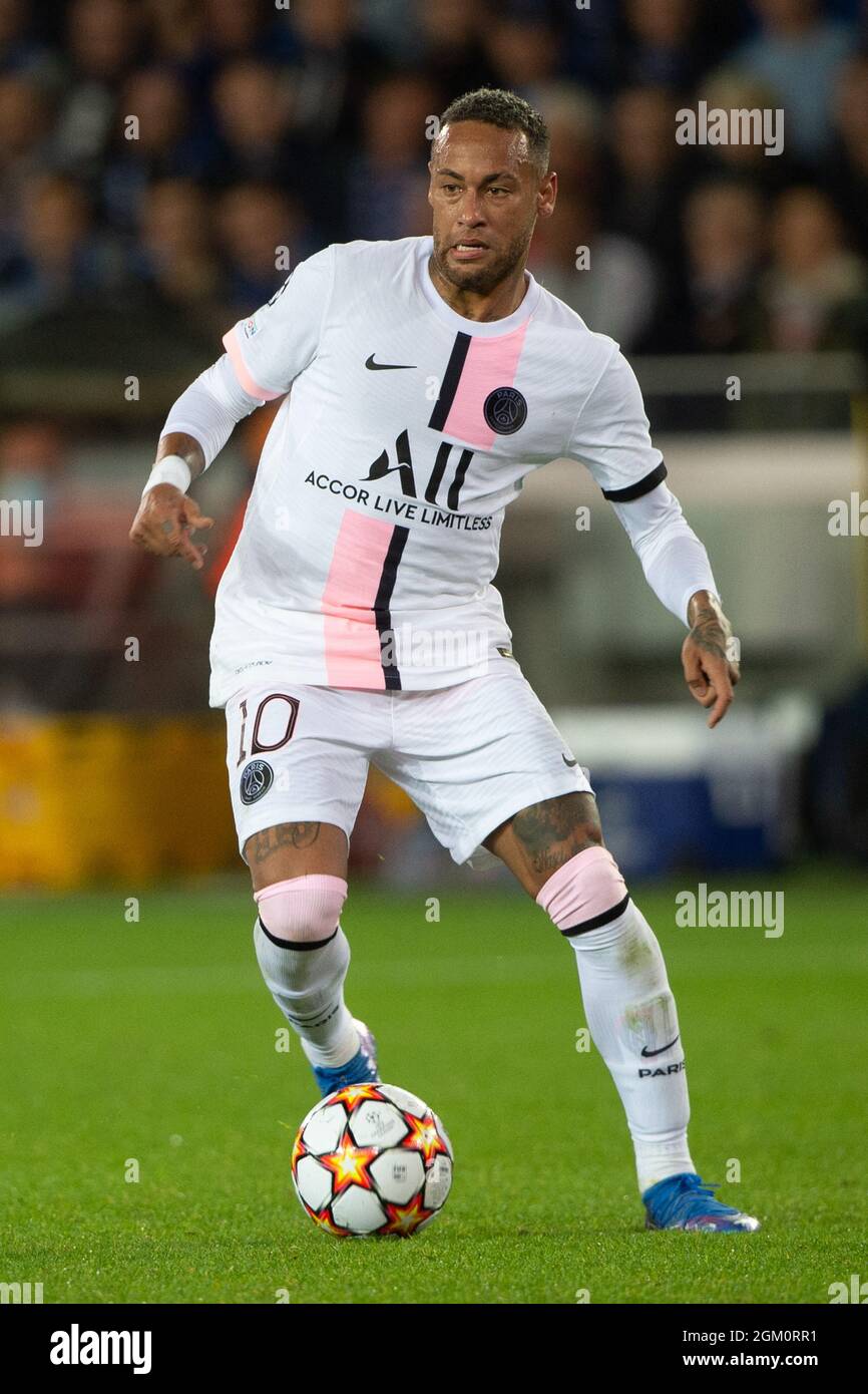 Neymar during the UEFA Champions League match between Club Bruges v ...