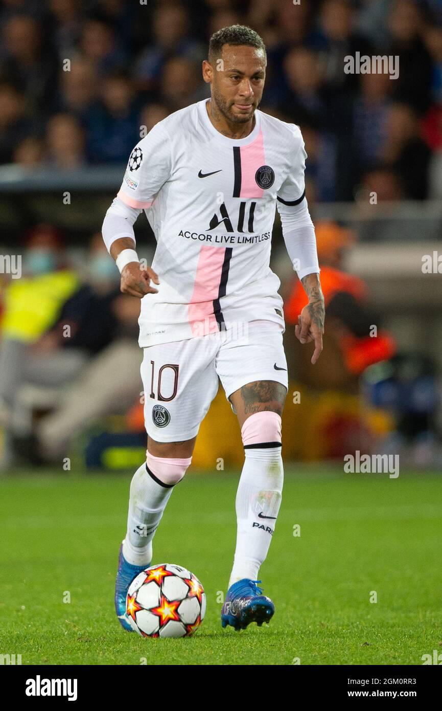 Neymar during the UEFA Champions League match between Club Bruges v ...