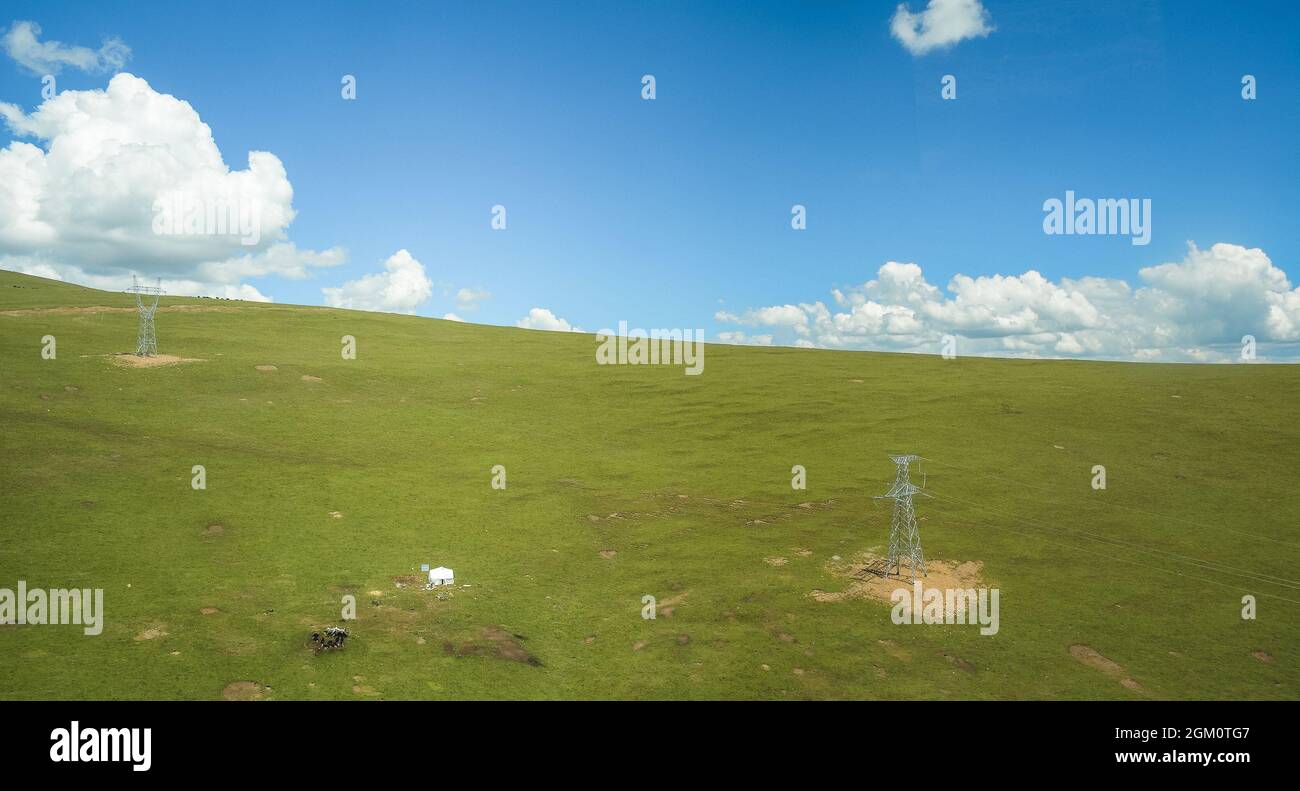 Mountain scenery of Tibetan Kham, China. Kham is the easternmost part ...