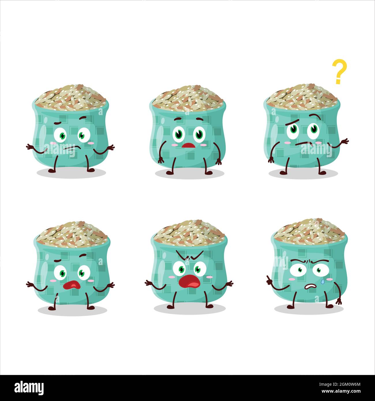 Cartoon character of dried rosemary with what expression. Vector ...