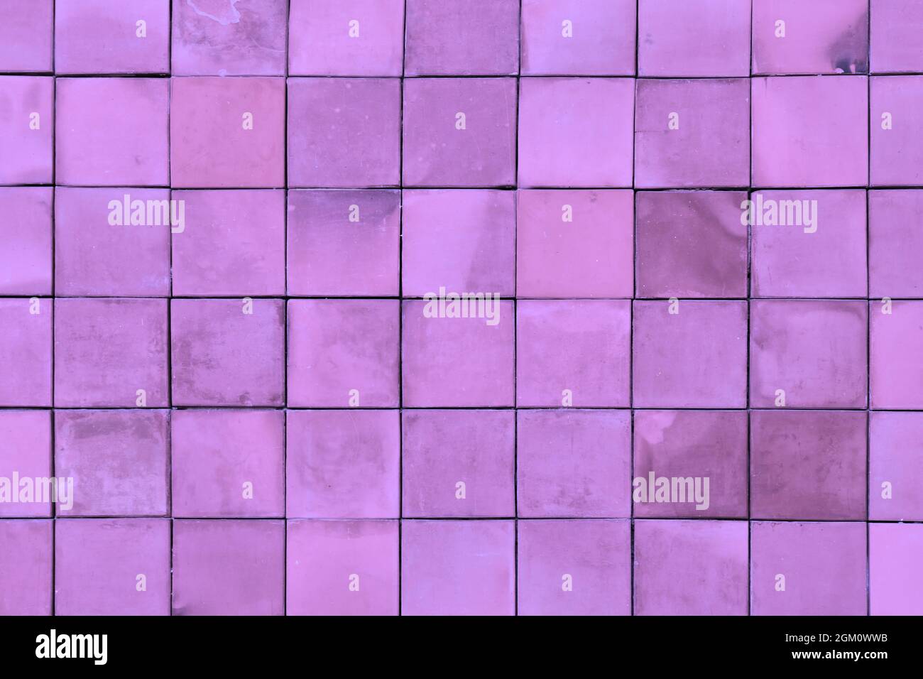Background with small pastel violet rectangular tiles Stock Photo - Alamy