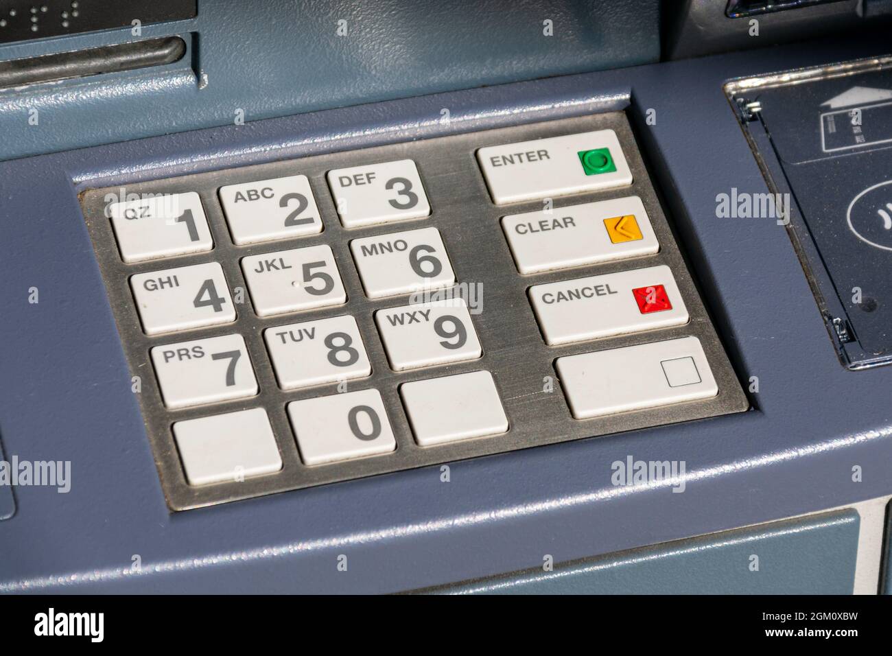 Atm keyboard hi-res stock photography and images - Alamy
