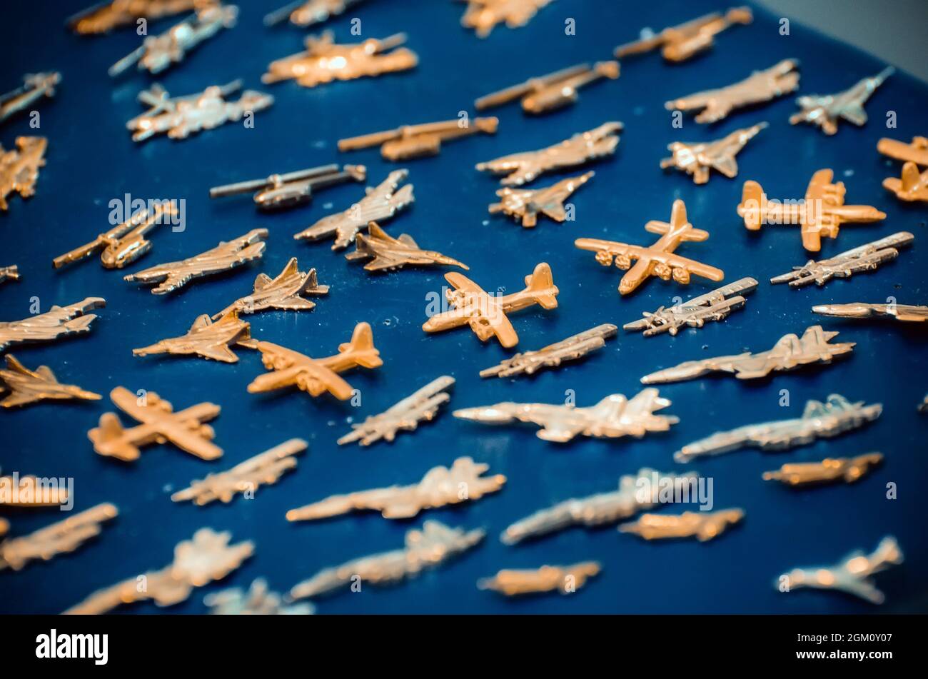 Set of metal a badges, aircraft aviation Stock Photo - Alamy
