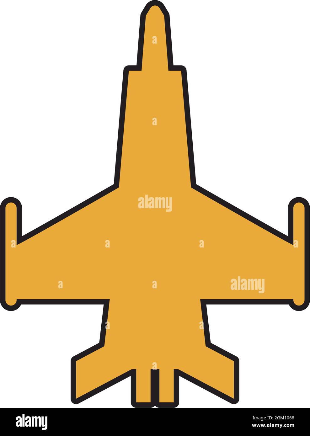 golden airplane emblem Stock Vector Image & Art - Alamy
