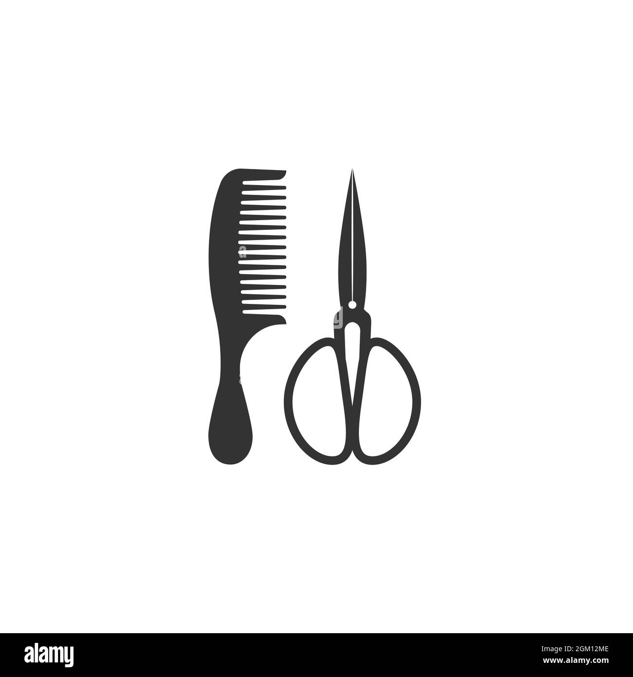 Barber Comb Vector