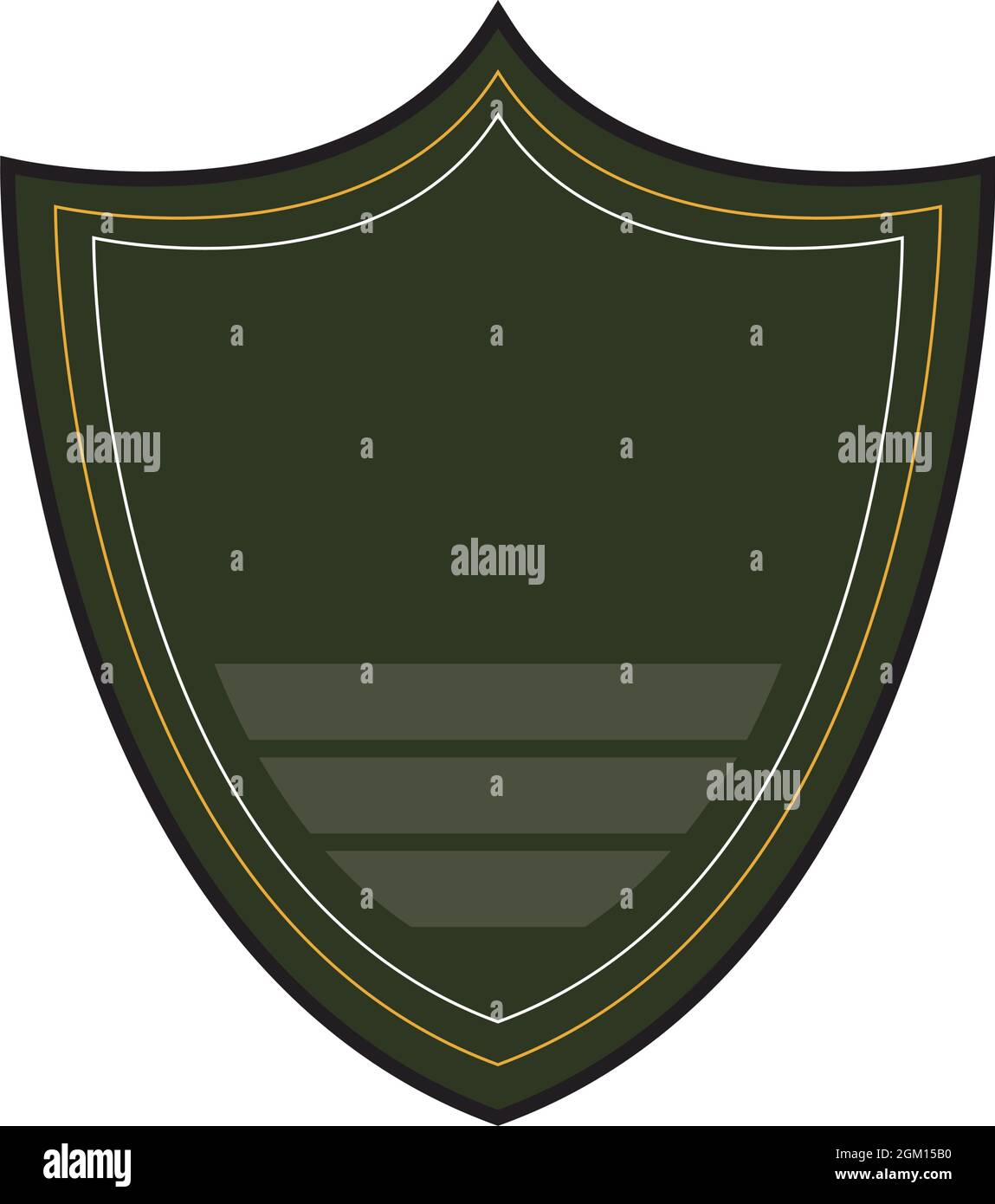 military black shield Stock Vector Image & Art - Alamy