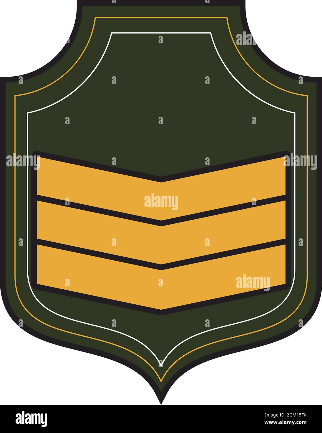 shield with stripes Stock Vector Image & Art - Alamy