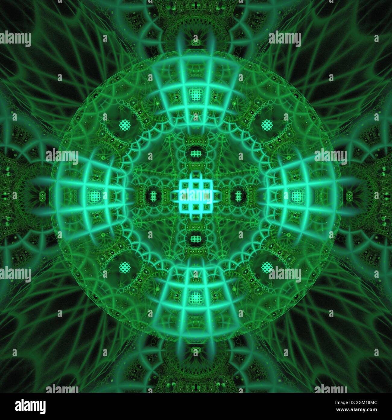 Fractal Cross Design Stock Photo - Alamy