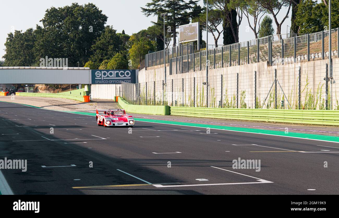 Italy, september 12 2021. Vallelunga classic. 70s cars Lola T292 ...