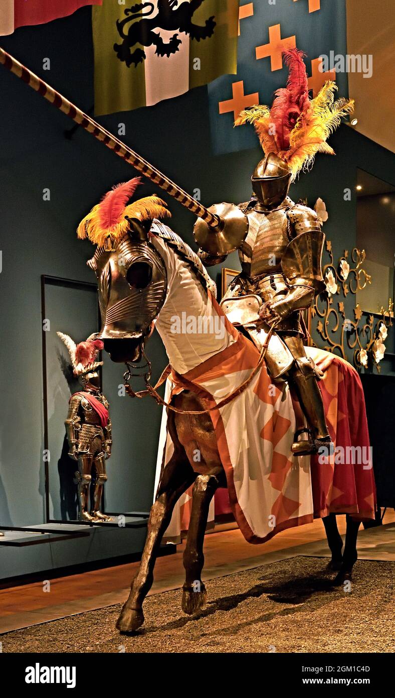 Knight Harness Equipment Horse Tournaments Middle Ages Museum Hermitage ...