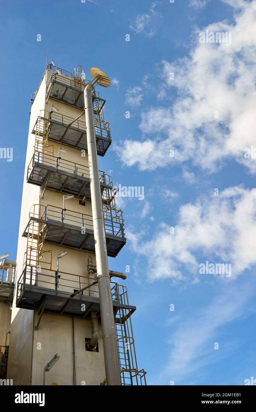 Distillation column for air separation hi-res stock photography and ...