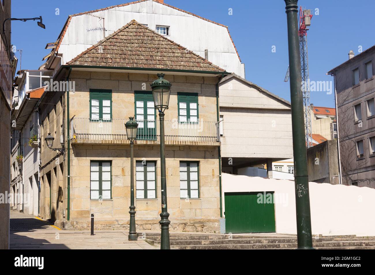 Redondela, village of passage of pilgrims who make the Portuguese way ...