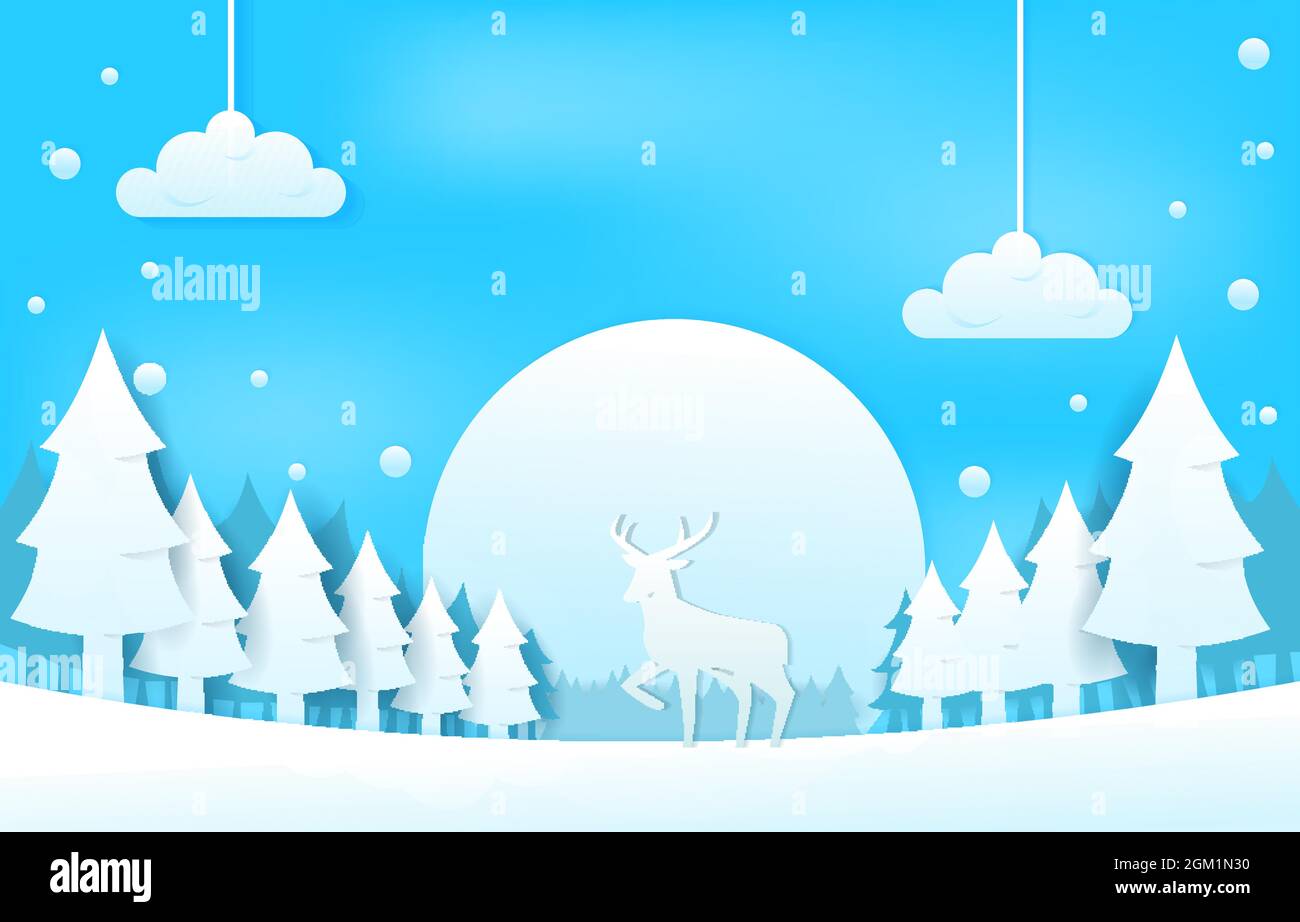 Papercut silhouette hi-res stock photography and images - Alamy