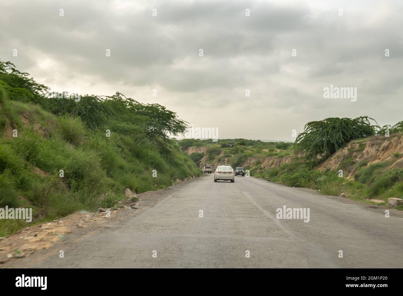 Gadani Road Karachi Stock Photo - Alamy