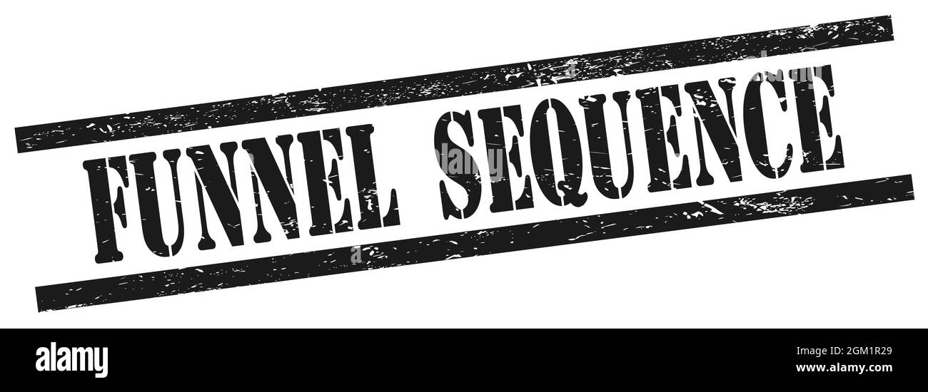 Funnel sequence stamp hi-res stock photography and images - Alamy