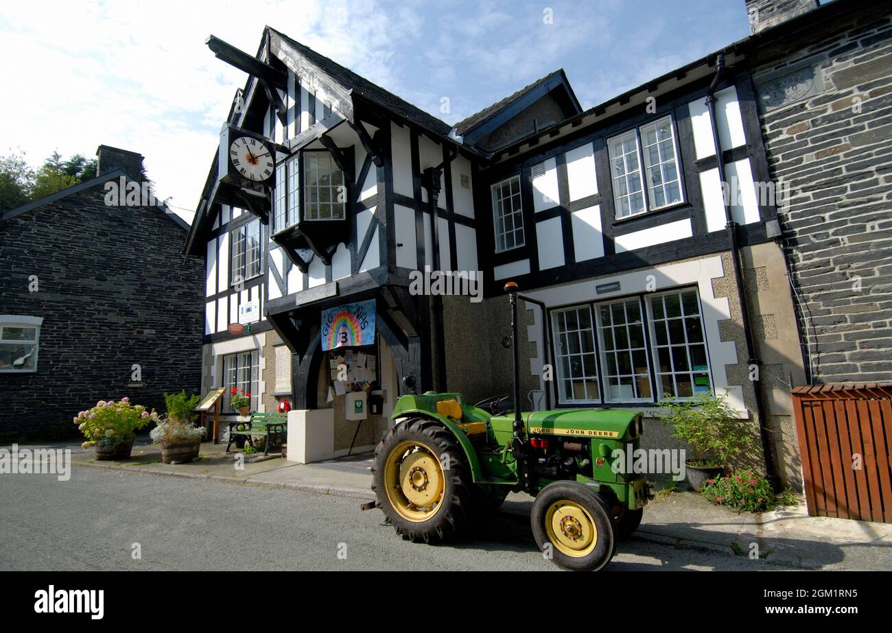 The Corris Institute, Corris Gwynedd Wales UK Stock Photo - Alamy