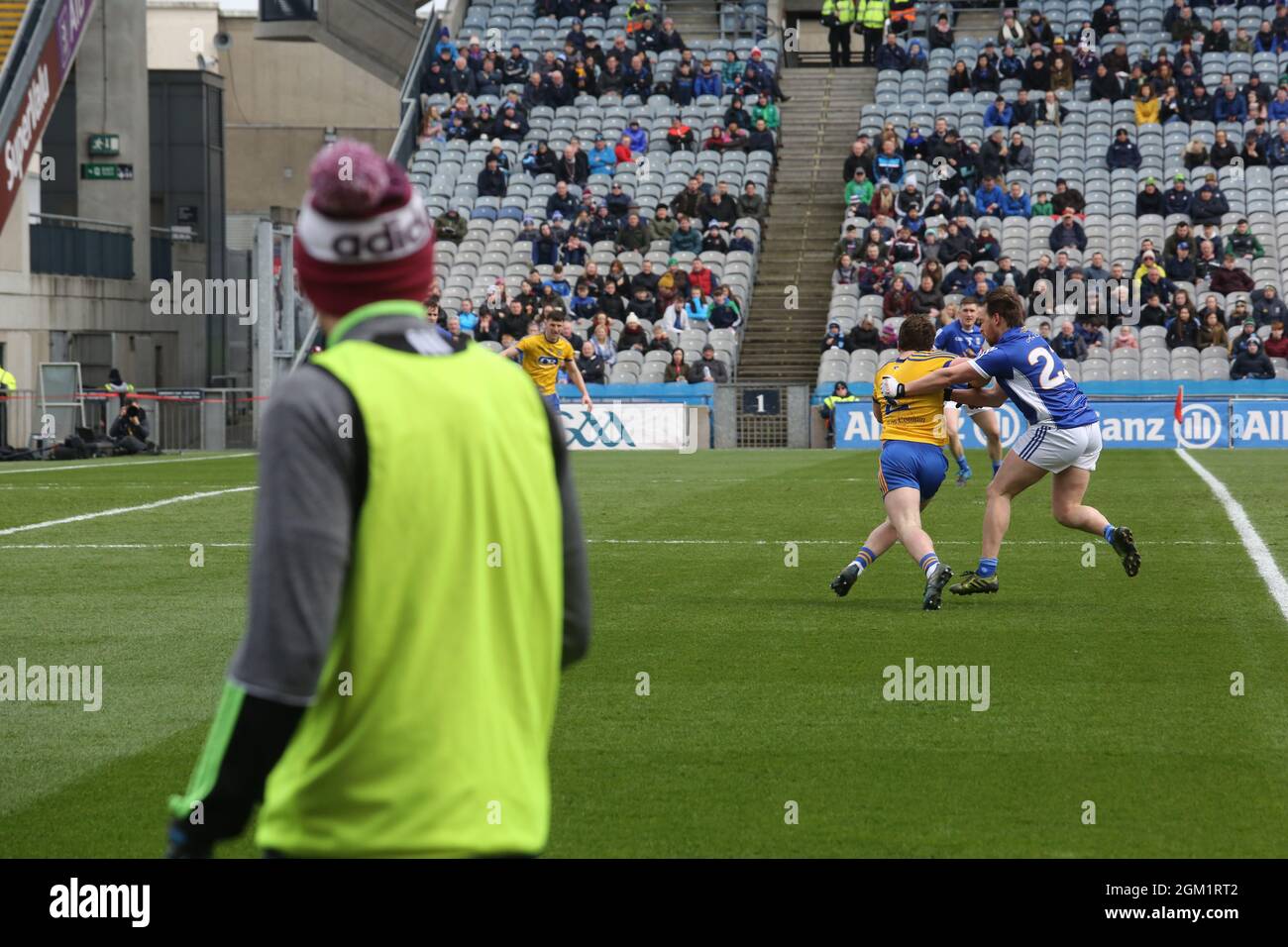 A shot taken on the day of the Gaelic Football National League final in ...