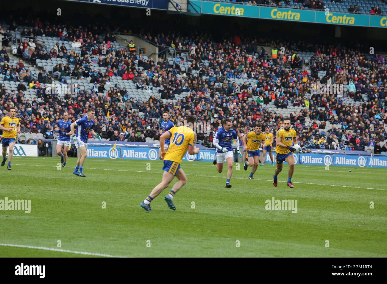 A shot taken on the day of the Gaelic Football National League final in ...