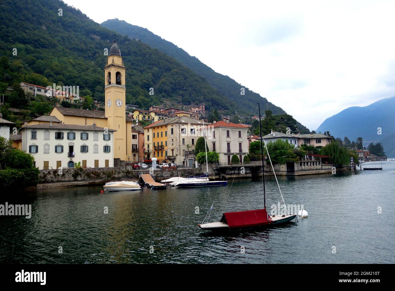 Laglio on Lake Como, Italy, Province of Como Stock Photo - Alamy
