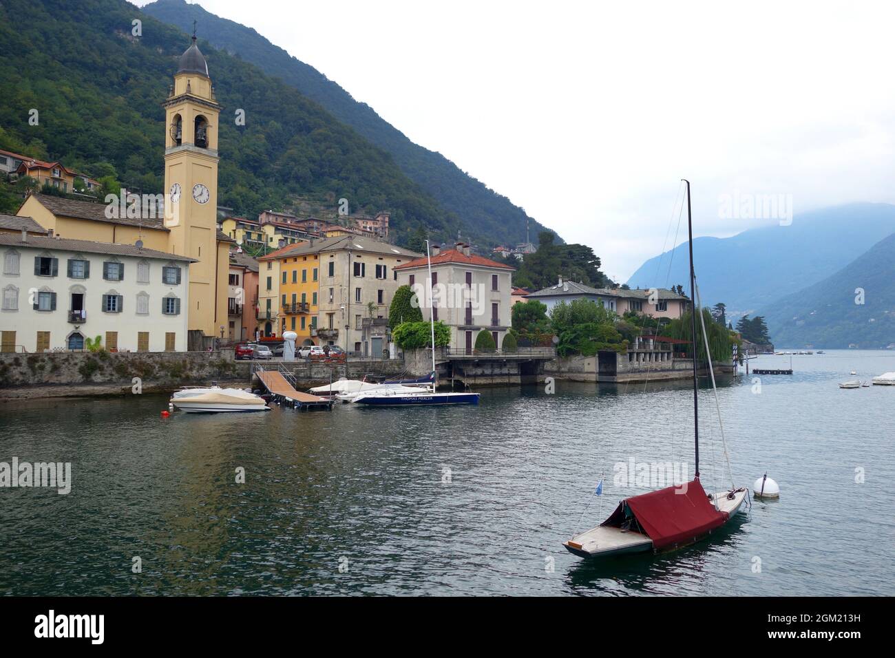 Laglio on Lake Como, Italy, Province of Como Stock Photo - Alamy