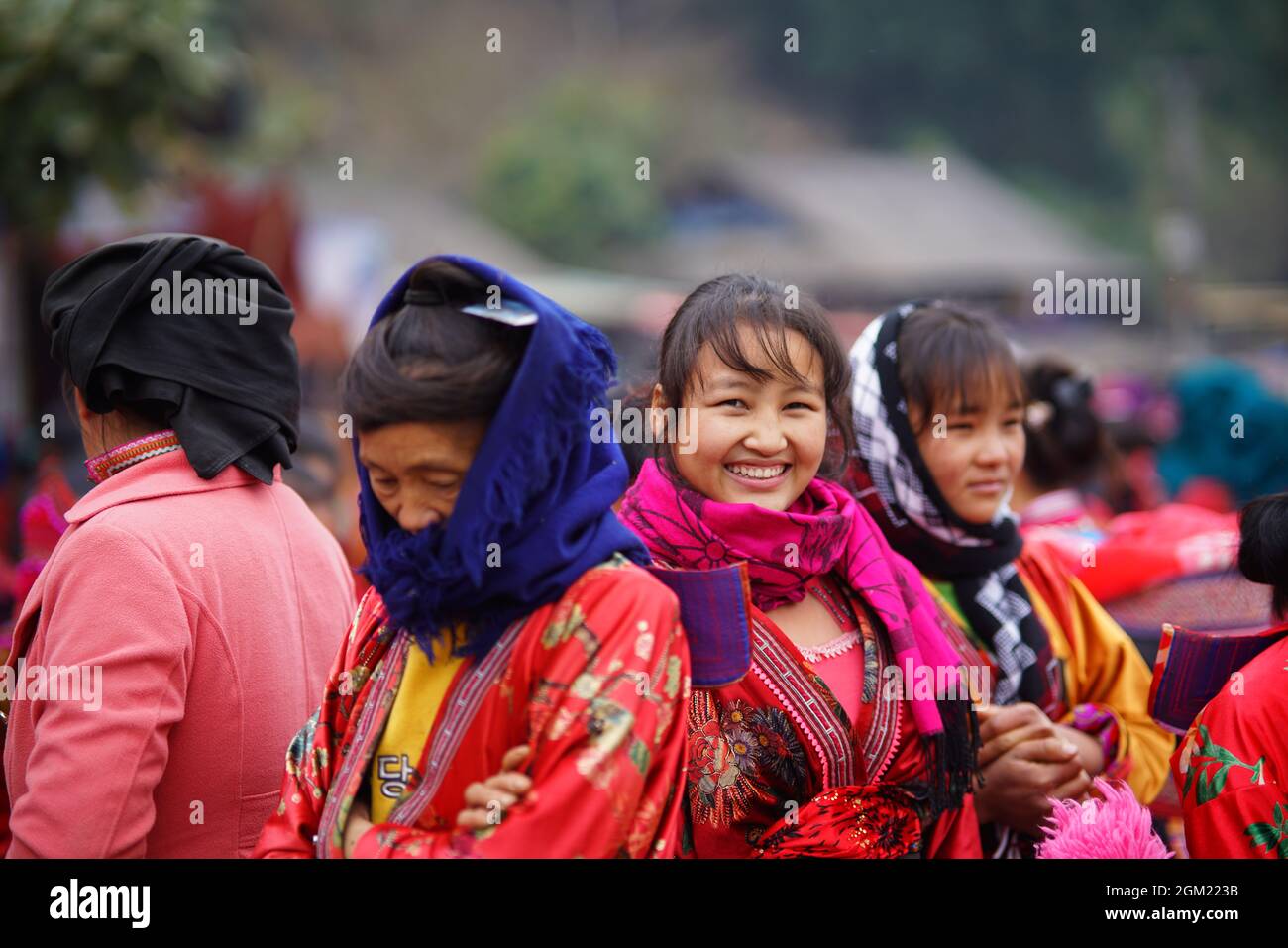 Tua Chua landscape in Dien Bien province northern Vietnam Stock Photo ...