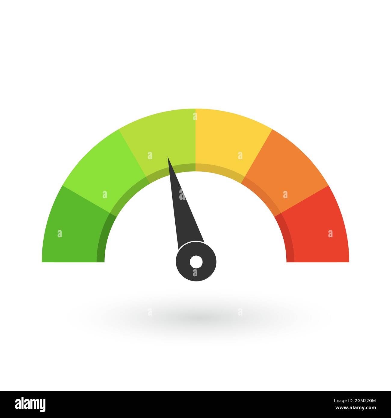 Speedometer, tachometer, indicator icons. Performance measurement ...