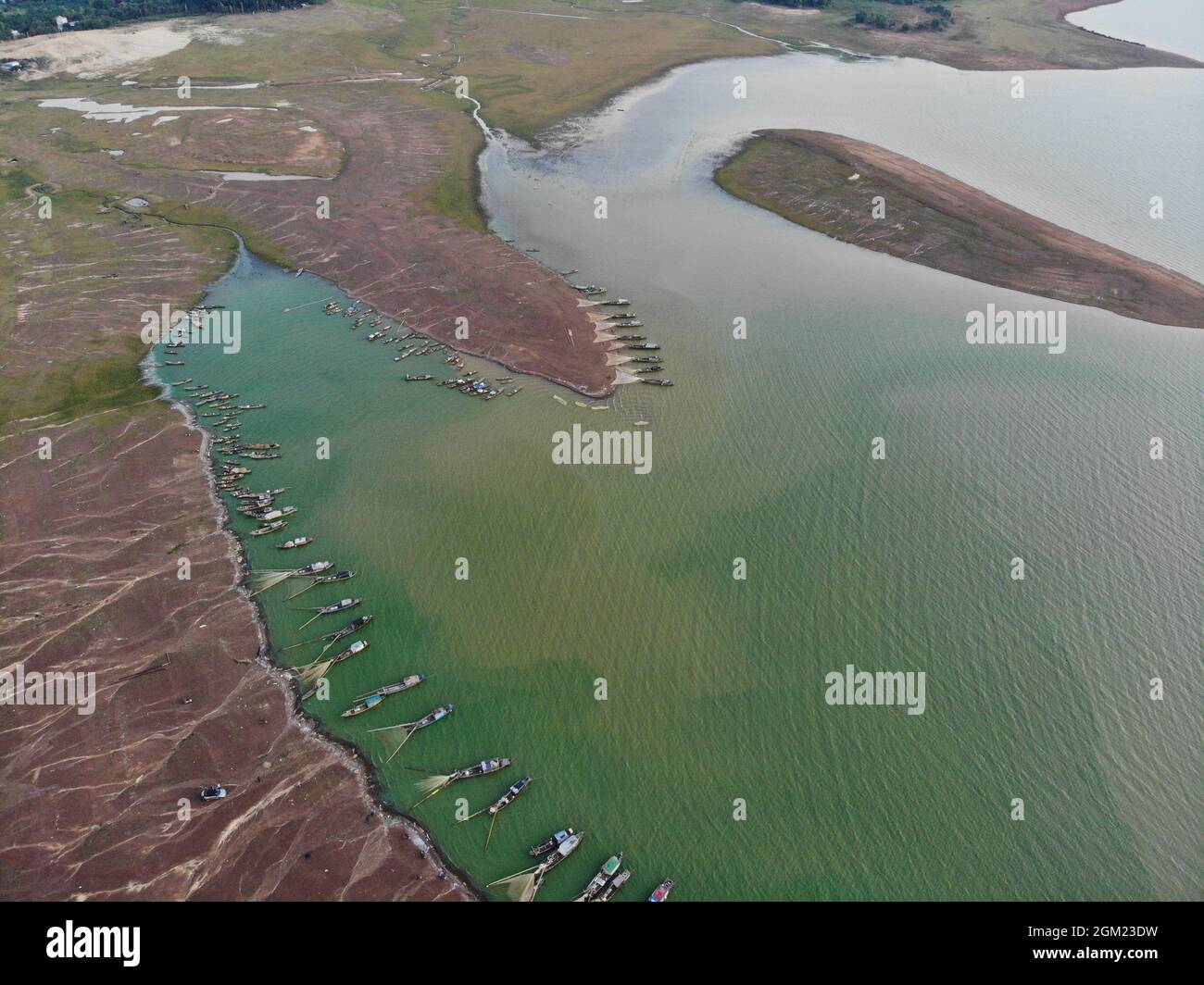 Nice Ben Nom fishing village in Dong Nai province southern Vietnam ...