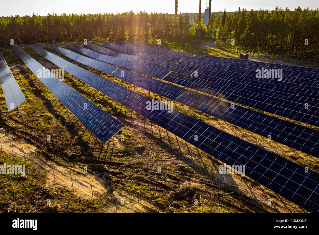 Photovoltaic cells in a solar panels Stock Photo - Alamy