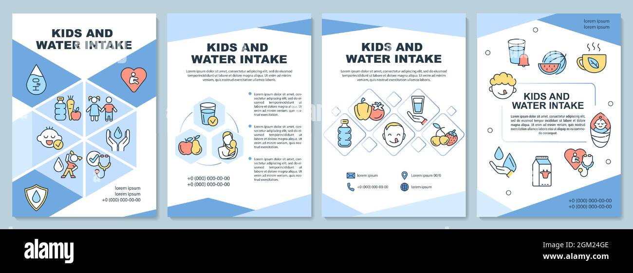 Hydration intake Stock Vector Images - Alamy