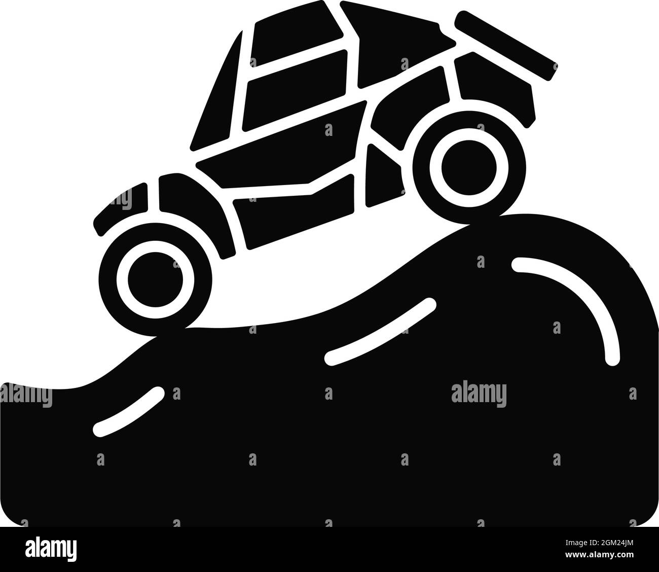 Off road racing black glyph icon Stock Vector Image & Art - Alamy
