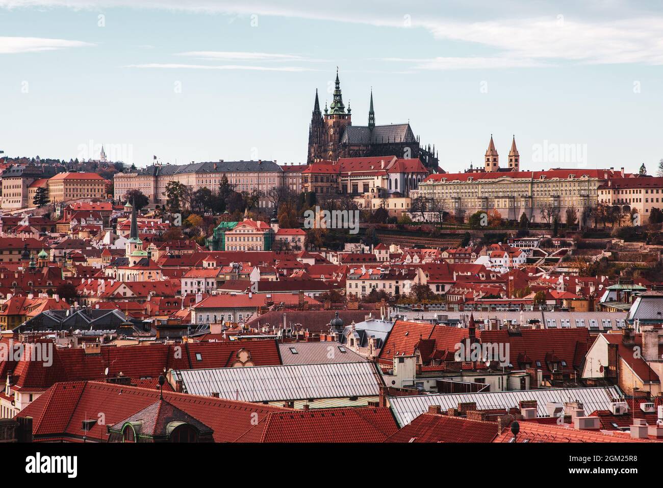 Prague vibrant scene castle hi-res stock photography and images - Alamy