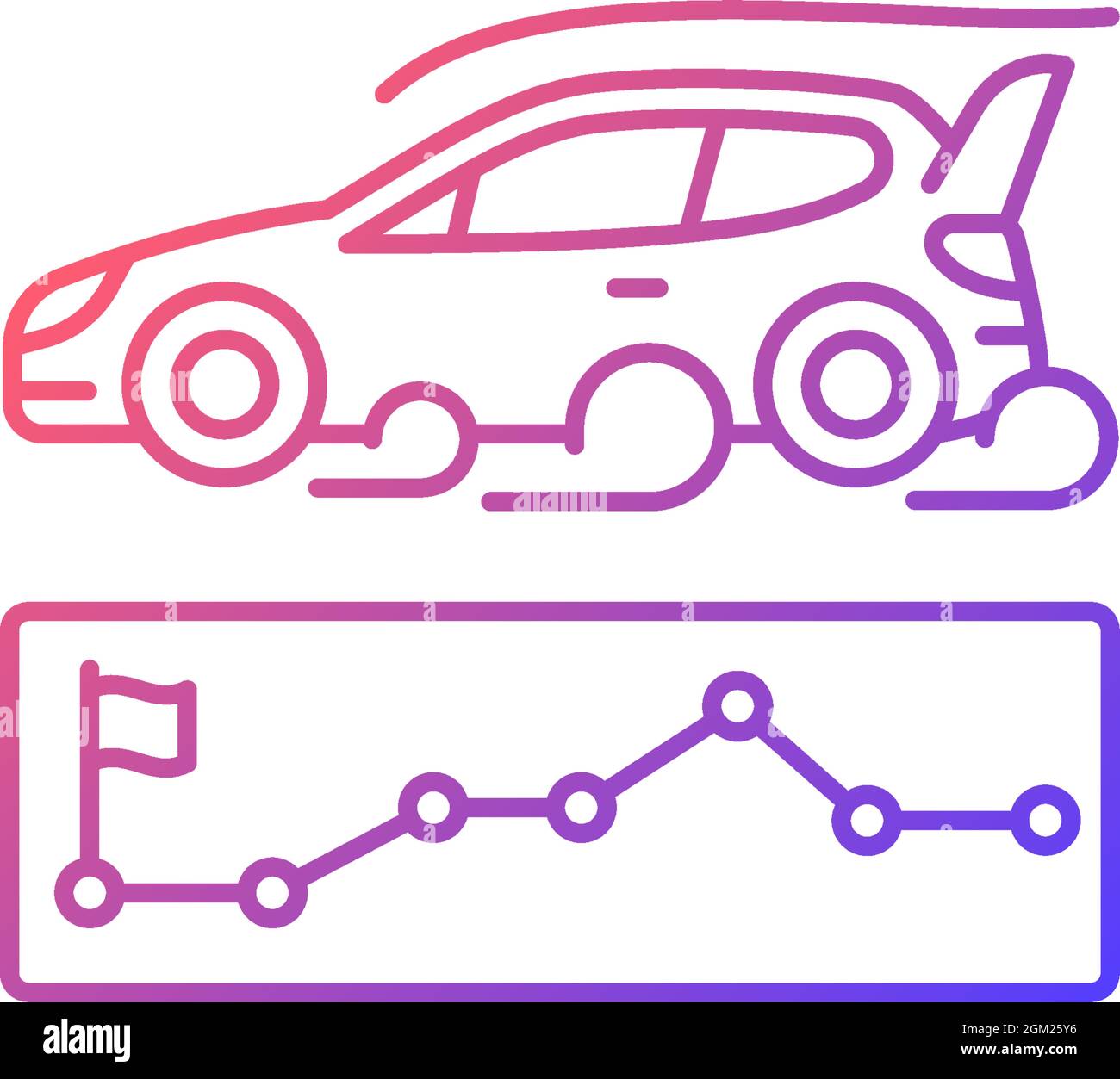 Rallying event gradient linear vector icon Stock Vector Image & Art - Alamy
