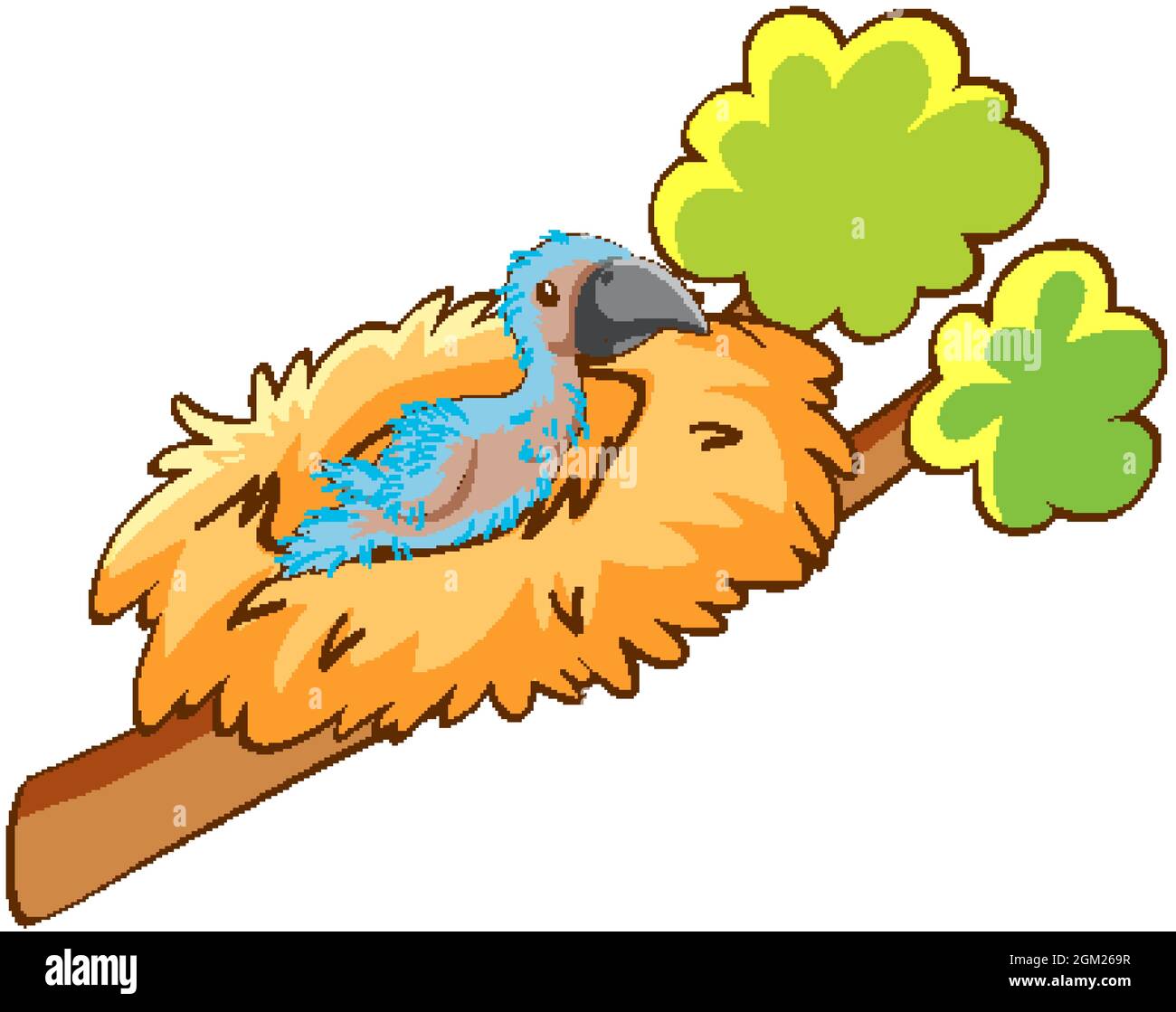 Baby Bird Nest Clip Art