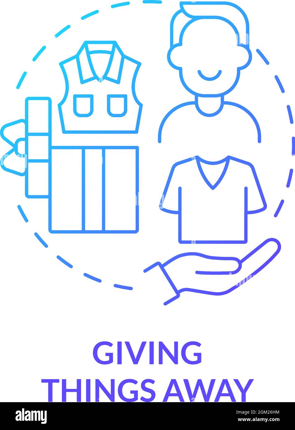 Giving away for free Cut Out Stock Images & Pictures - Alamy