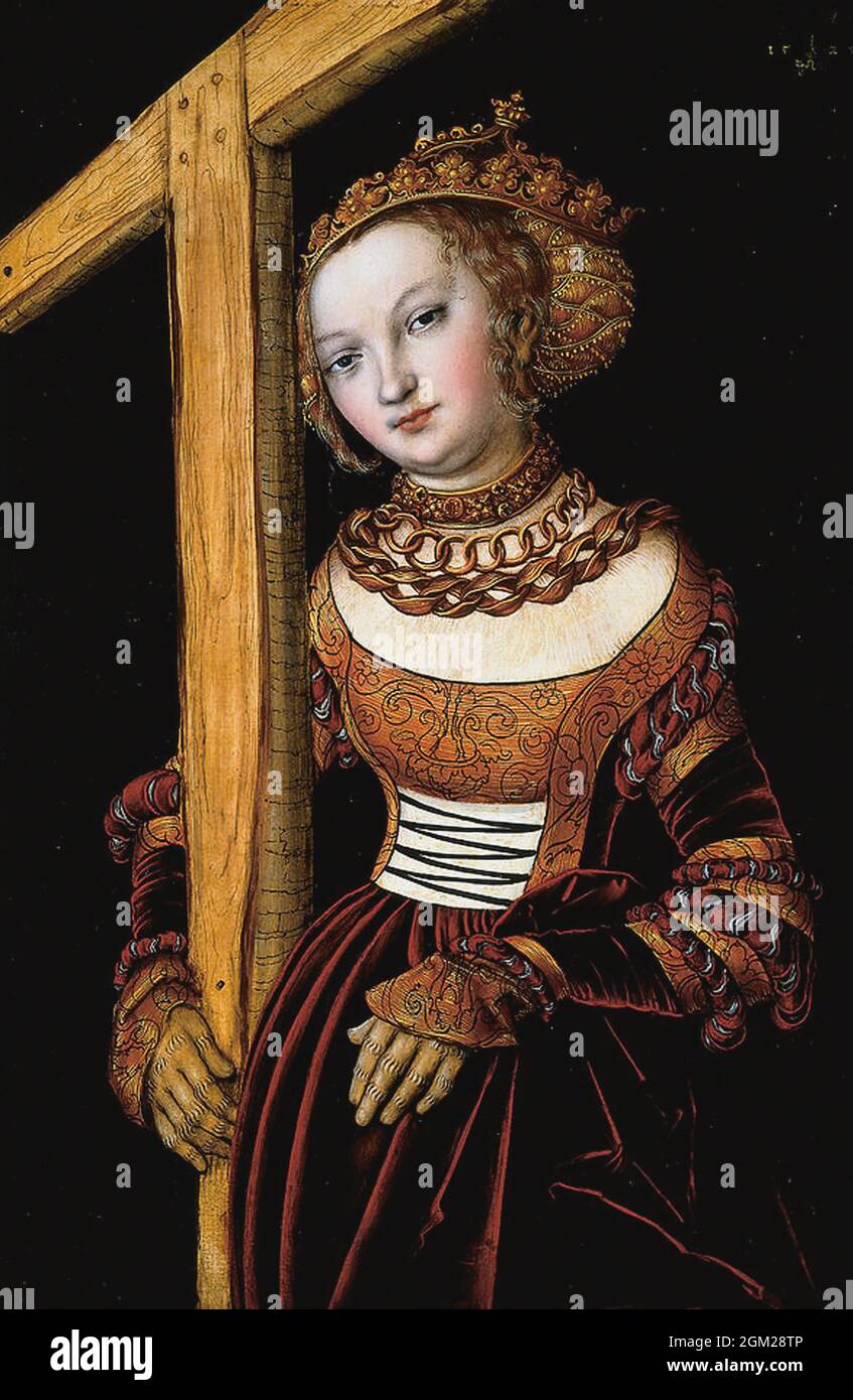 Vintage medieval portrait of a woman in period costume Stock Photo - Alamy
