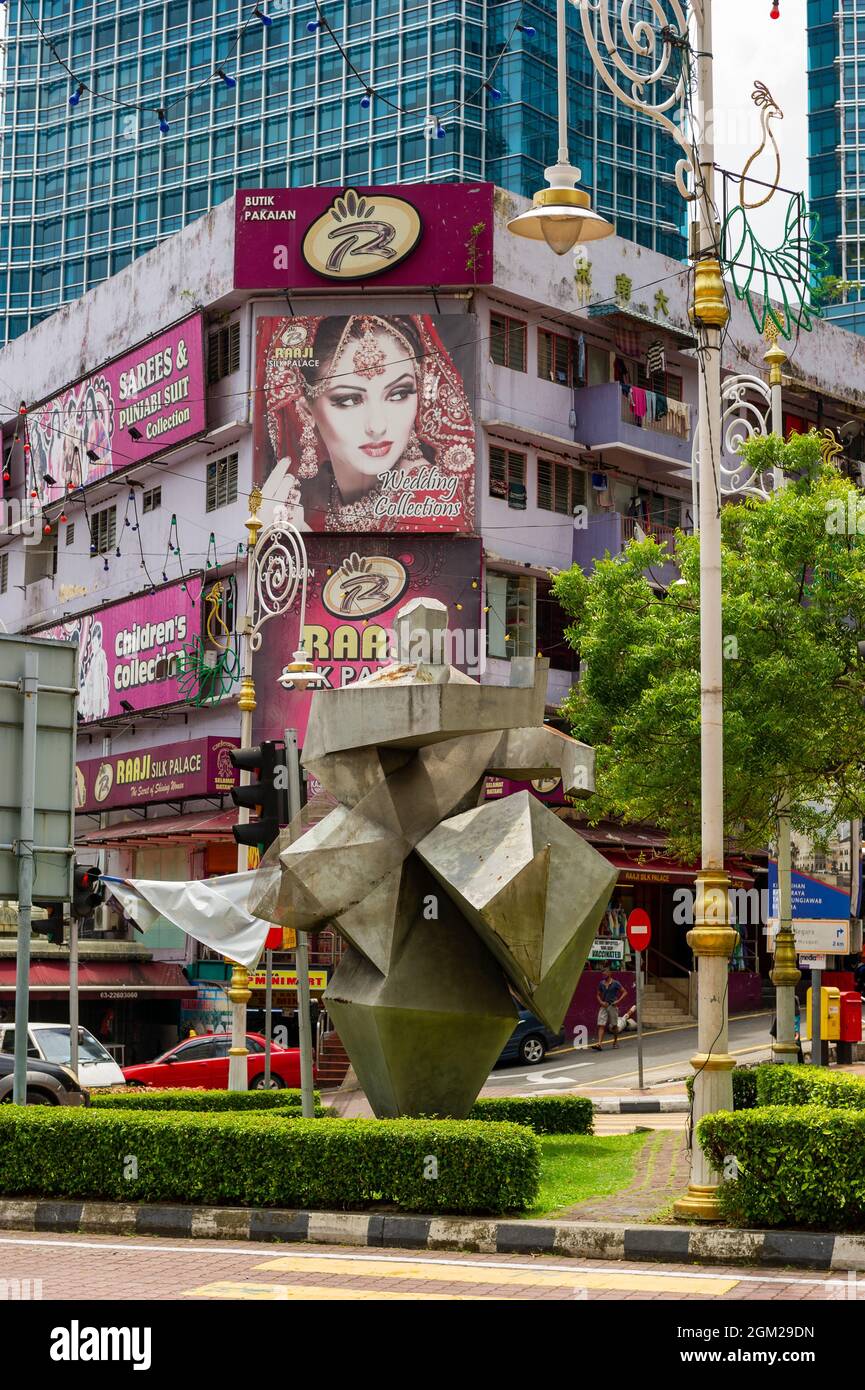 Jalan Tun Sambanthan, Brickfields, Little India Stock Photo - Alamy