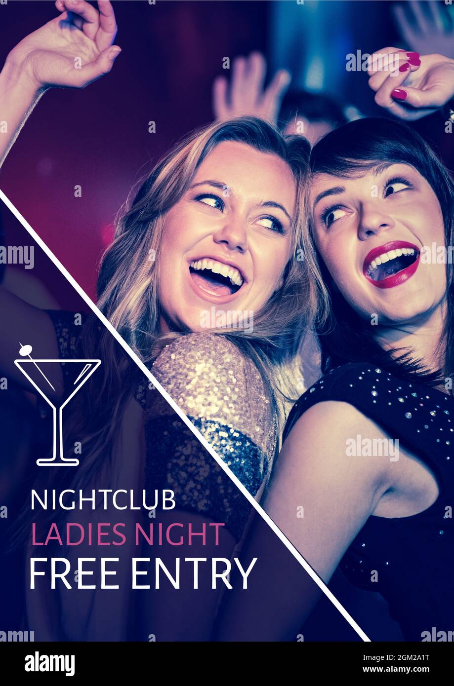 Ladies night illustration hi-res stock photography and images - Alamy