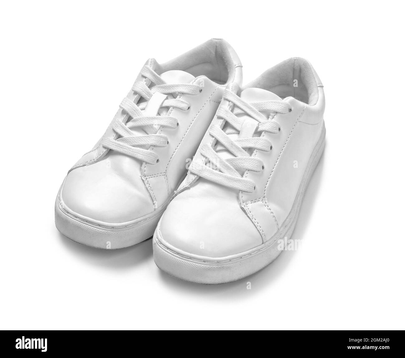 Shoes on white background Stock Photo - Alamy