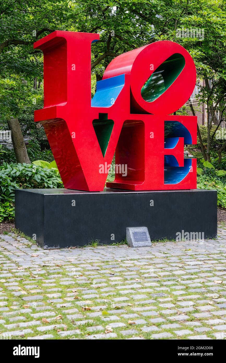 Love Sculpture U-Penn - Right in the heart of Pennsylvania of ...