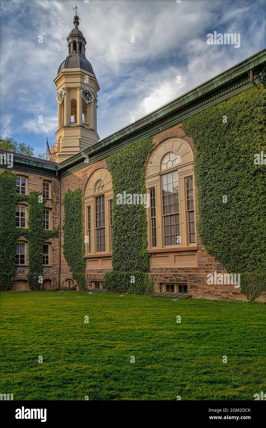 Nassau Hall Princeton University II - Exterior view of Old Nassau ...
