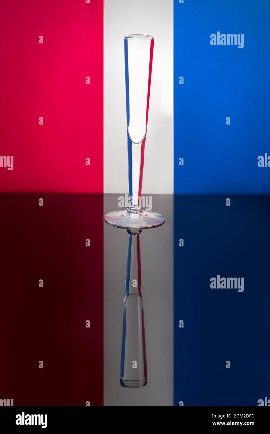 USA Reflections And Refractions - The colors of red, white and blue and ...