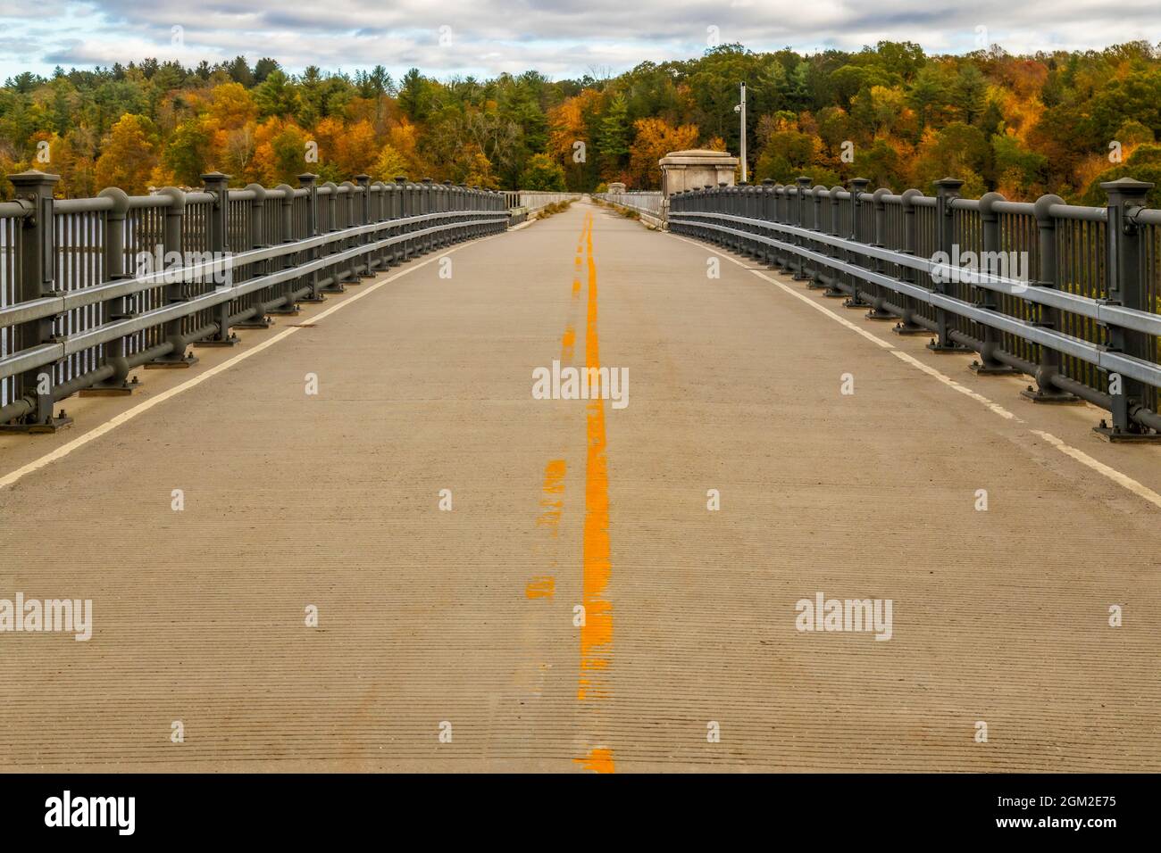 NY New Croton Bridge - View of te Croton Dam bridge also known as the ...