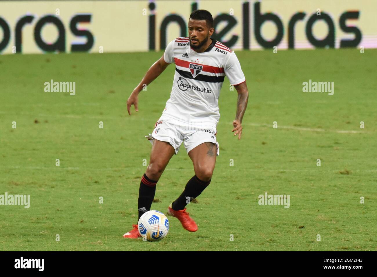 Fortaleza, Brazil. 15th Sep, 2021. Reinaldo of São Paulo during the ...